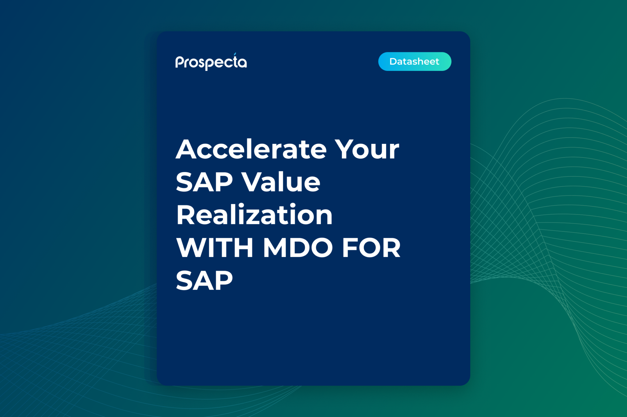 Prospecta Software - Mastering SAP