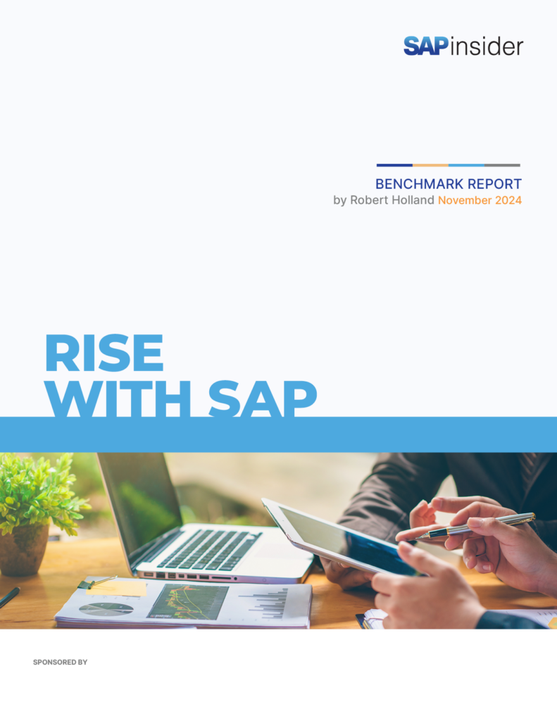 SAPinsider 2024 Research Agenda - Mastering SAP