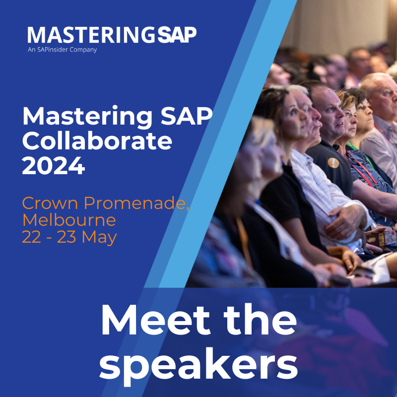 Mastering SAP Collaborate 2024: Meet the speakers